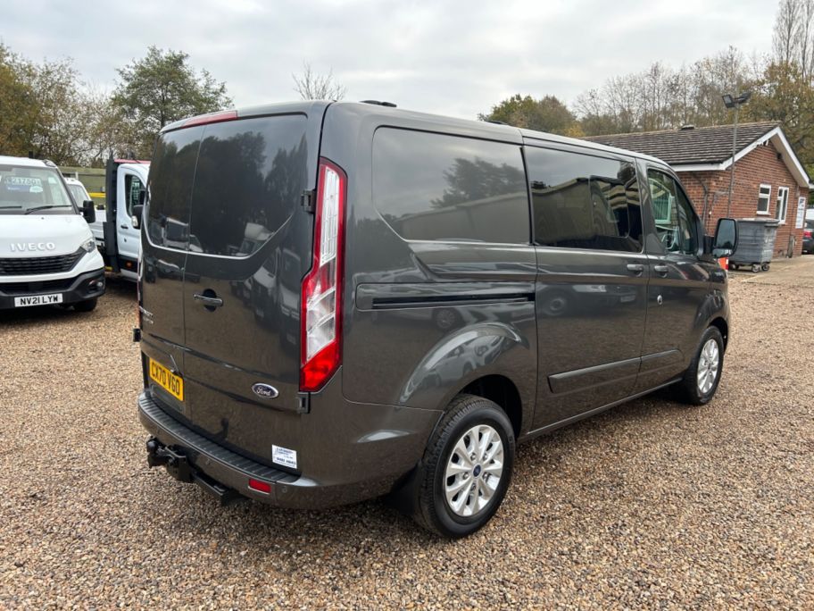 Used FORD TRANSIT CUSTOM 300 SWB *AUTO* CREW VAN LIMITED 2.0 TDCI *170 ...