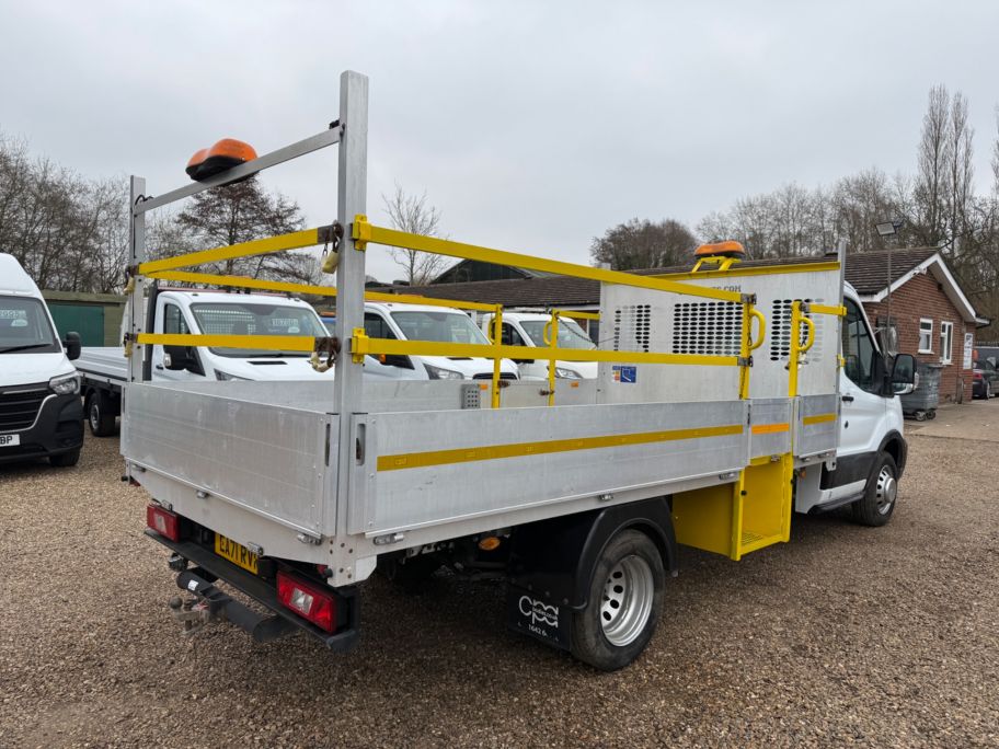 Used FORD TRANSIT 350 L4 SINGLE CAB DROPSIDE 2.0 TDCI LEADER *EURO 6 ...