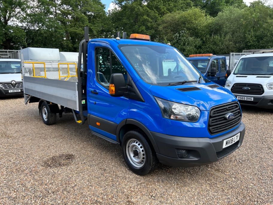 Used FORD TRANSIT 350 XLWB DROPSIDE WITH TAILLIFT 2.0 TDCI 130 BHP RWD ...