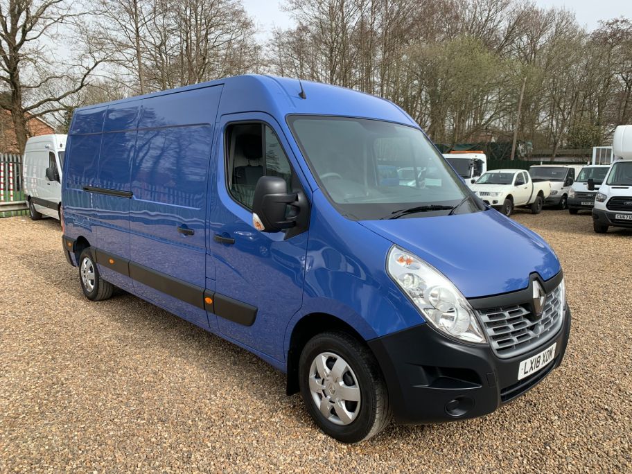 Used RENAULT MASTER LM35 LWB *AIR CON & SAT NAV* BUSINESS+ 2.3 DCI ...